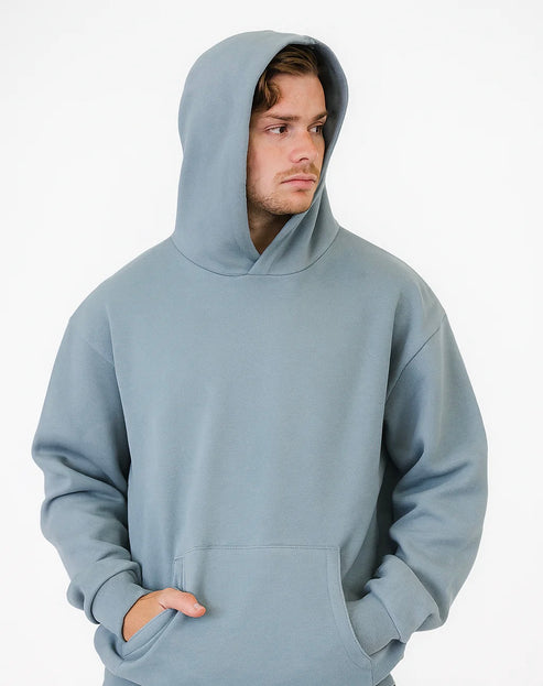 Ultra Heavyweight No Drawstring Hoodie – Cotton Bloom Apparel